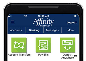 Deposit Anywhere | Deposit cheques with your phone | Affinity Credit Union